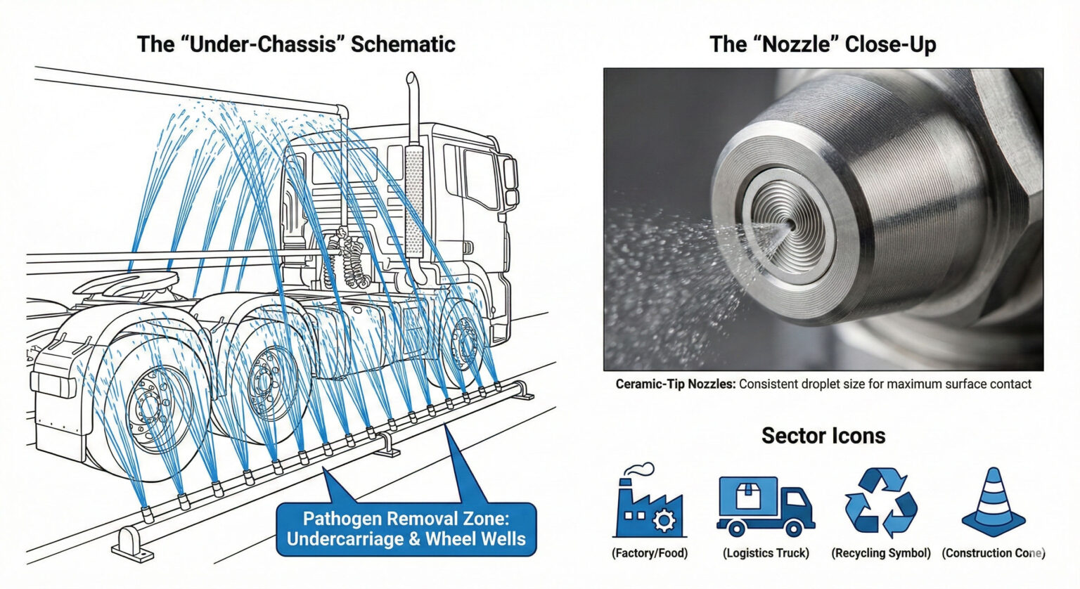 Vehicle Disinfection Gates | Automatic Truck Sanitizing Tunnels UAE