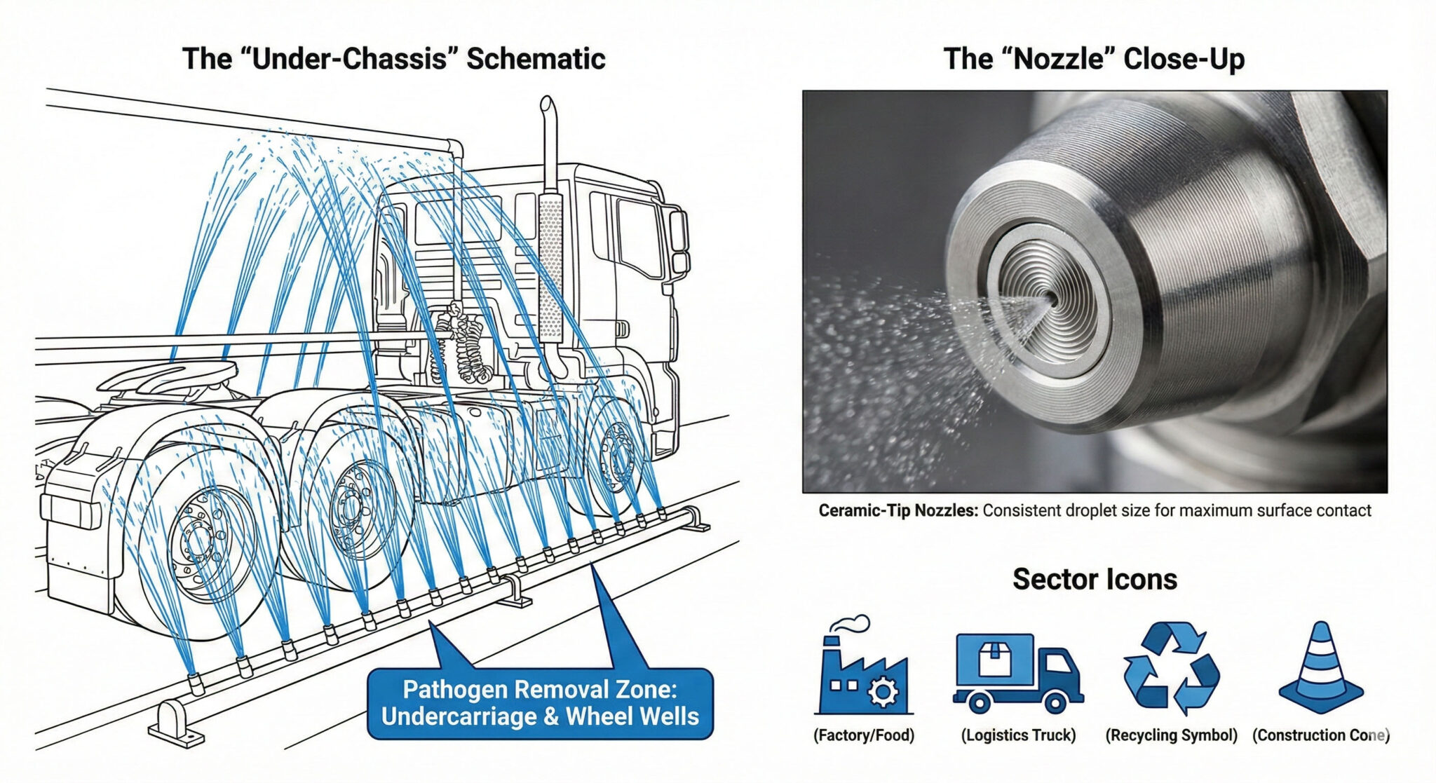 Vehicle Disinfection Gates | Automatic Truck Sanitizing Tunnels UAE